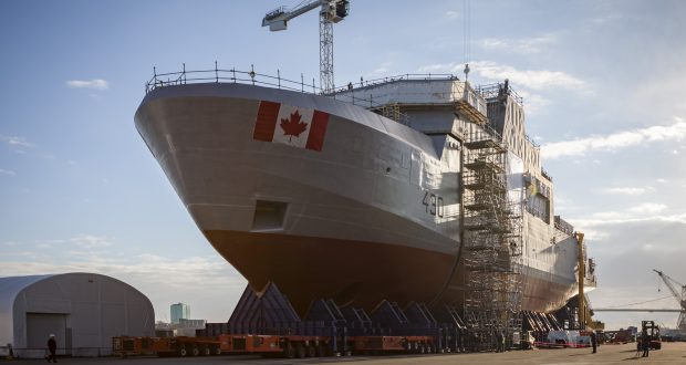 Military and Commercial Technology: Canadian Navy’s first Arctic and ...