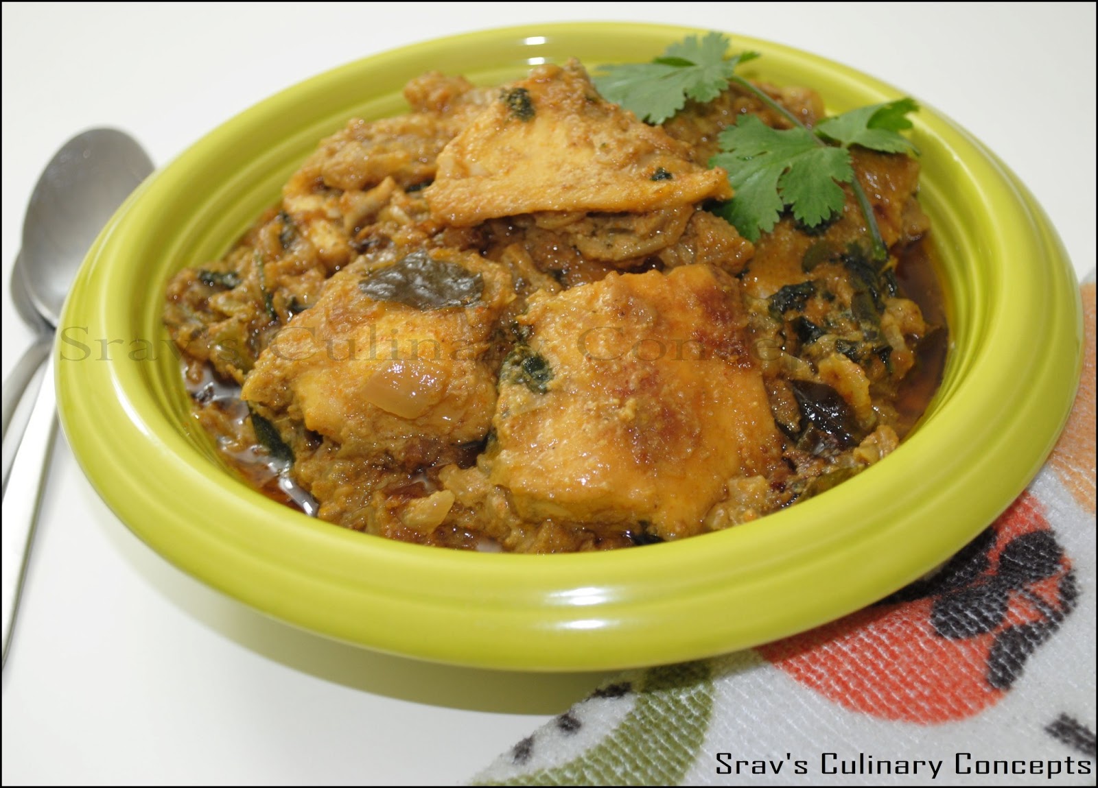 Srav's Culinary Concepts: Andhra Fish Curry | Fish Iguru | Chepala Iguru