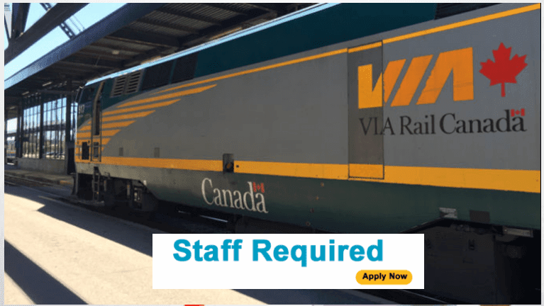 Job vacancies in viarail canada