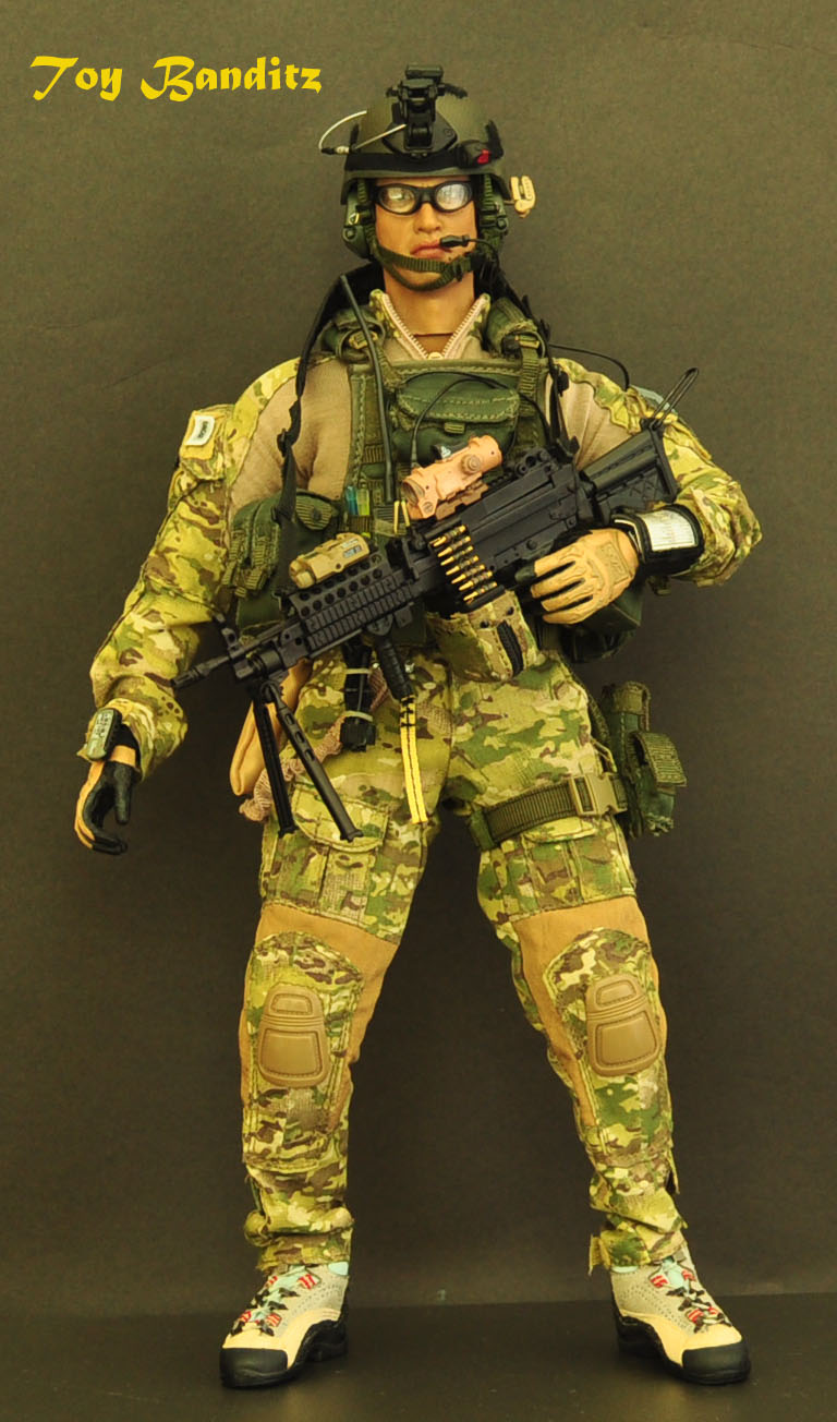 toy banditz: US ARMY RANGER GUNNER BY CRAZY DUMMY