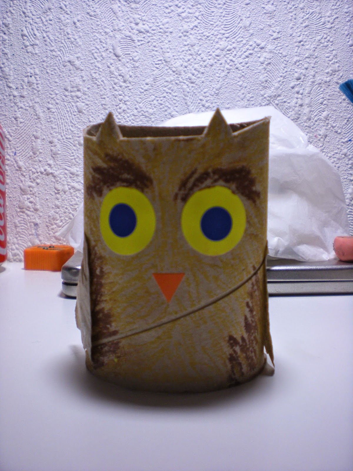 El Mundo de Reki: Buhitos de papel (Manualidad de papel)