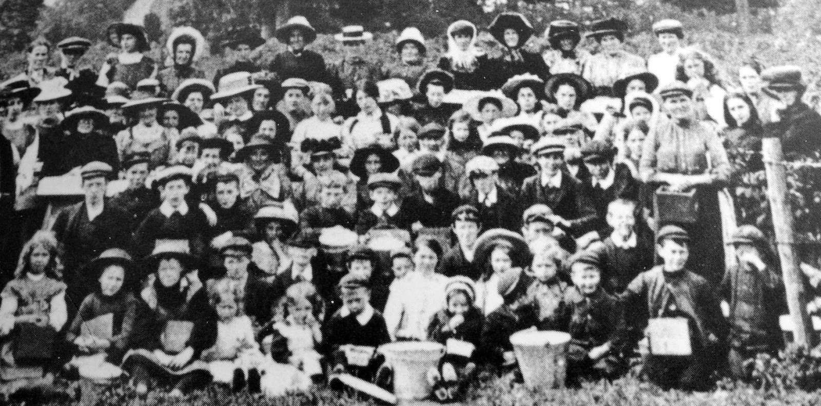 Tour Scotland: Old Photographs Raspberry Pickers Blairgowrie Perthshire ...