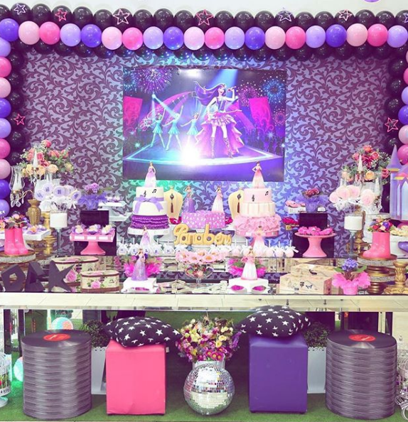 Fiesta Temática Barbie Pop Star