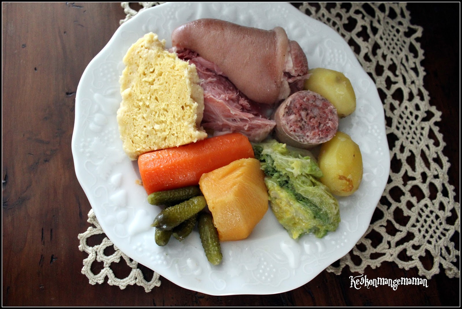 Keskonmangemaman?: Catacookingchallenge03 : la mique et le petit salé