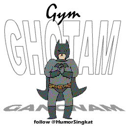 Oppa Gotham Gangnam Style Real Work ~ GIF avatar for twitter