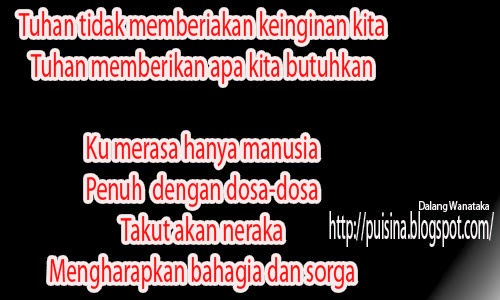 Puisi Religi : Rasa Jauh Pada Tuhan - PUISINA