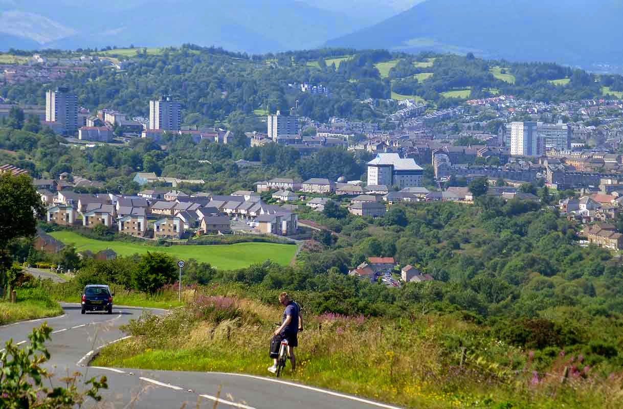 Alex and Bob`s Blue Sky Scotland: Inverclyde. Loch Thom.Greenock. Port ...