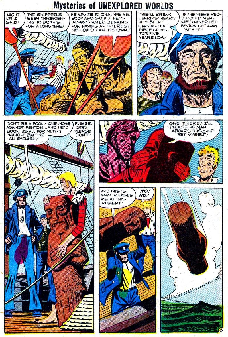 Ditko Comics: Unusual Tales - The Strange Fate Of Captain Fenton