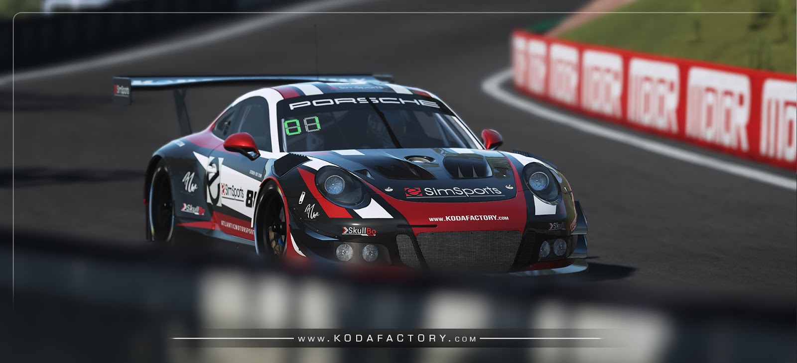 Koda Factory: ESimSports Porsche 911 GT3 R | rFactor 2