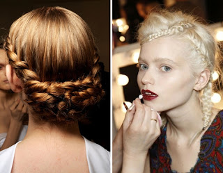 Putting your hair up is finally acceptable and creative! - Monica Hayworth