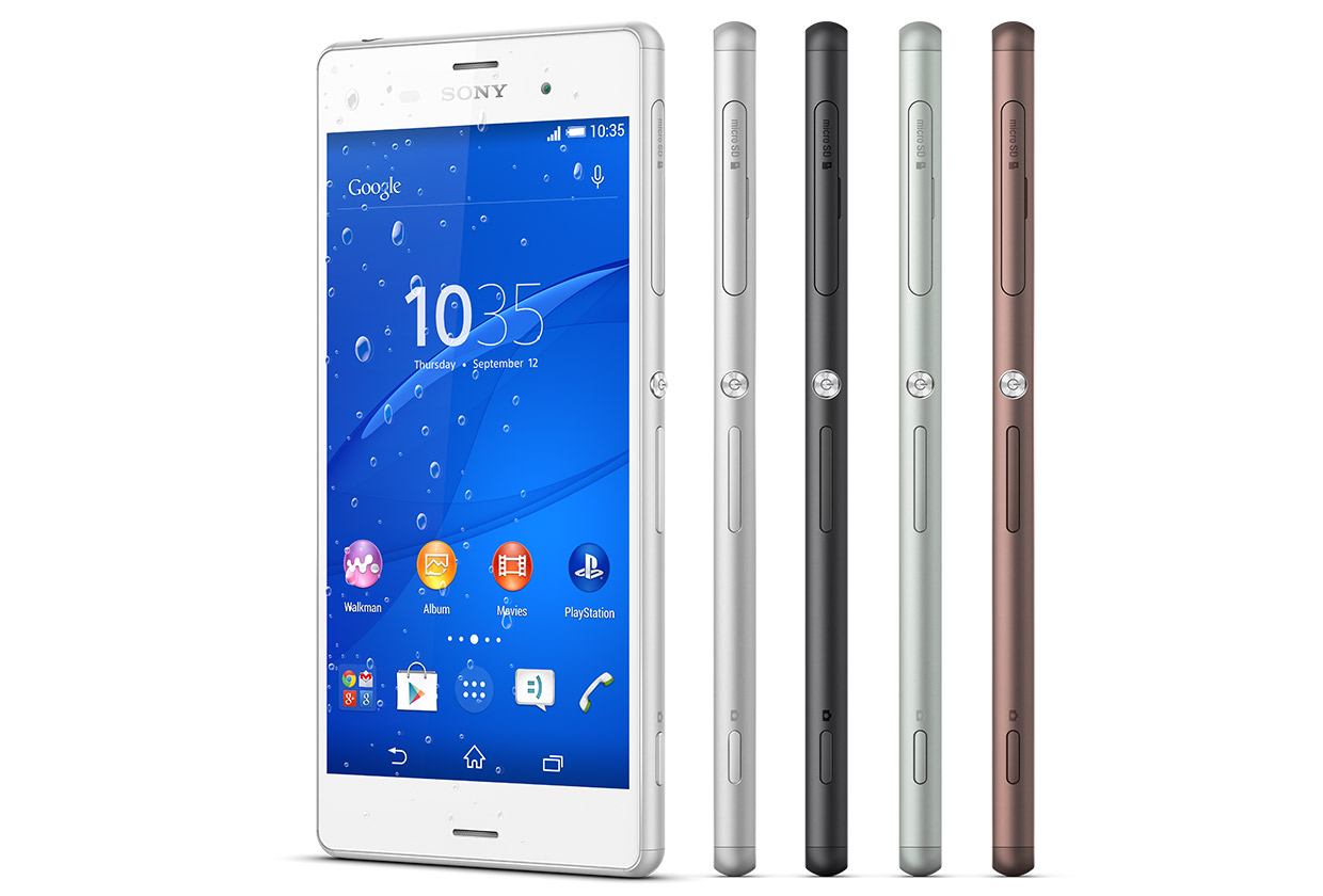 Sony Xperia Z3, Xperia Z3 Compact and Xperia Z3 Tablet Compact ...