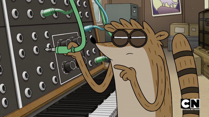 07x20 - REGULAR SHOW - Gary´s Synthetizer - .Kaffeine-Fansub