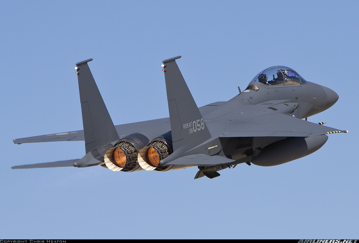 MILITARY: 대한민국 공군전투기 (F-15K)