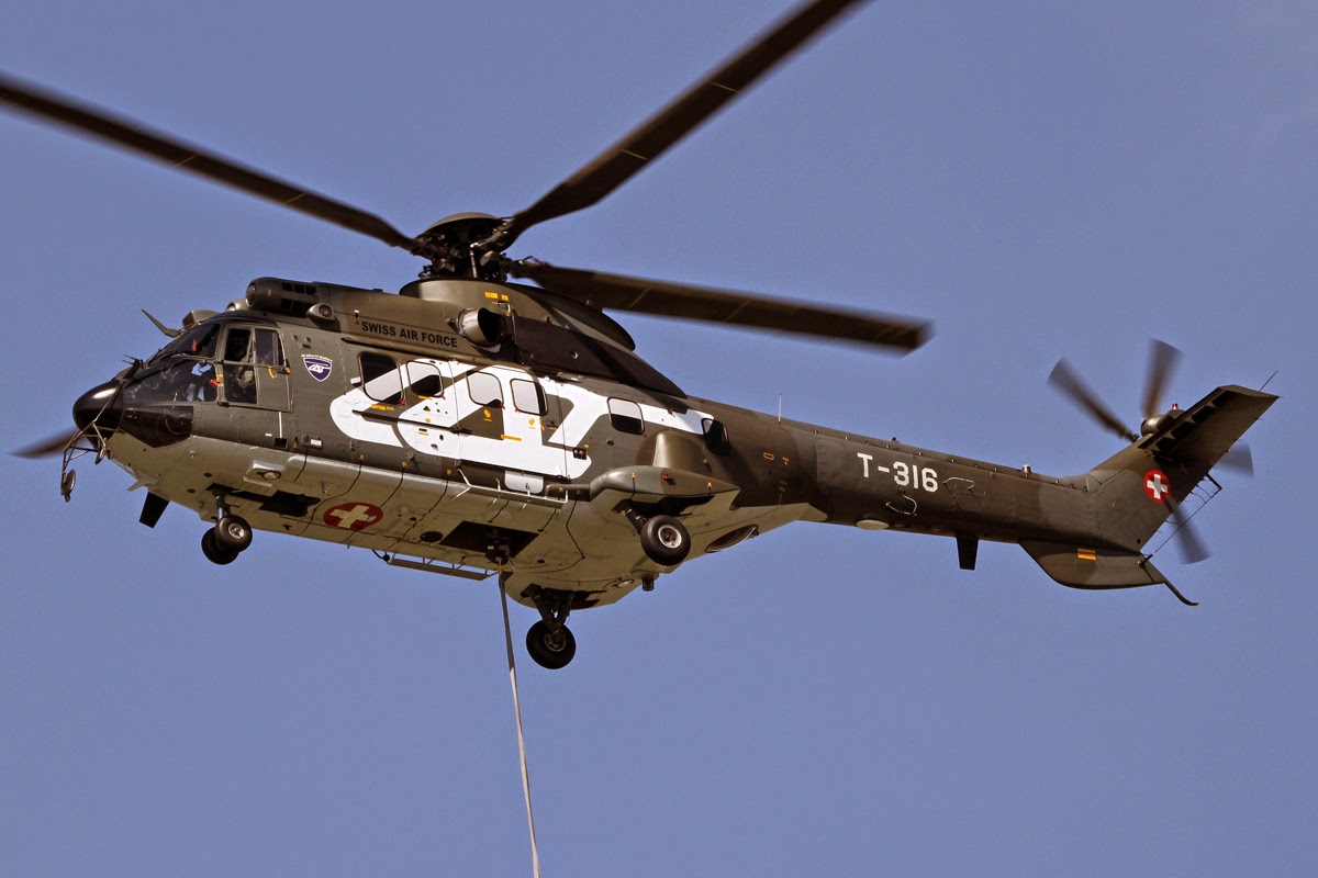 Planes and Trains - Planes 2014: T-316 / Eurocopter TH89 AS332M-1 Super ...