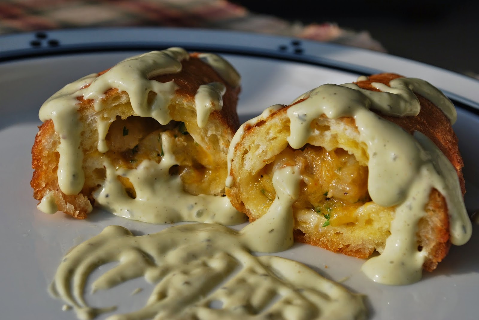 Cajunsmoke13: Stuffed Shrimp Beignets
