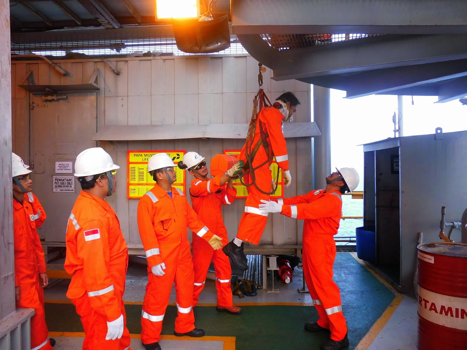 PT. CATUR ELANG PERKASA QHSE DEPARTEMENT: DRILL ERP Pada Proyek ...