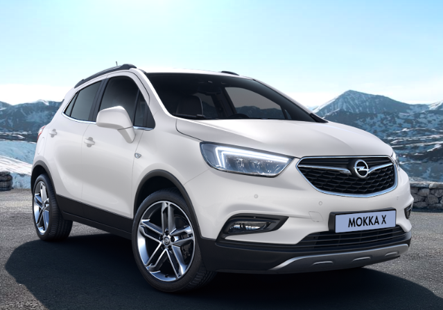 Opel Mokka X (2016 à 2019) - Couleurs et code peinture