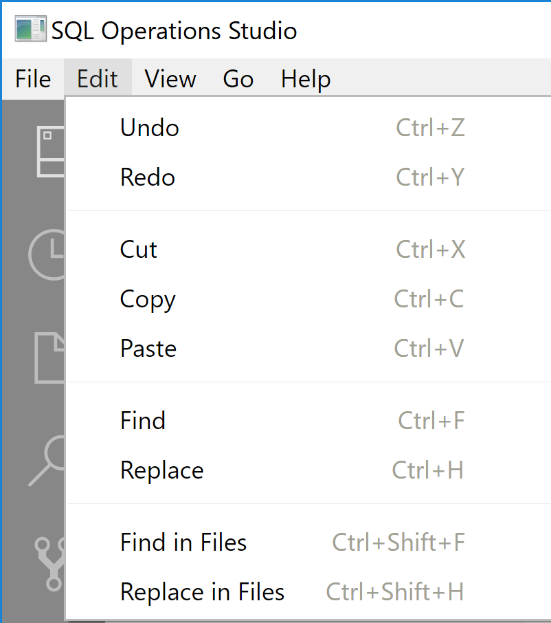 HodentekMSSS: SQL Operations Studio User Interface