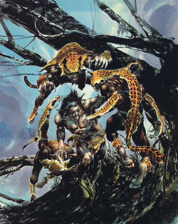 Cap'n's Comics: Tarzan by Neal Adams