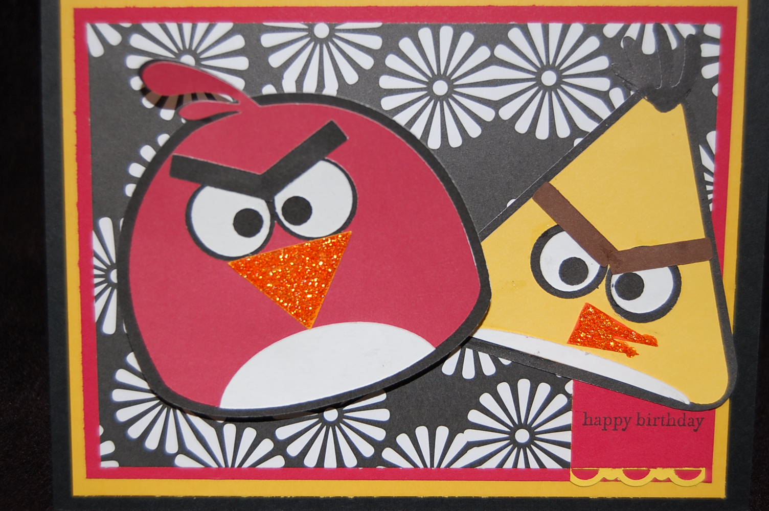The Crafty Touch: Angry Birds Cards