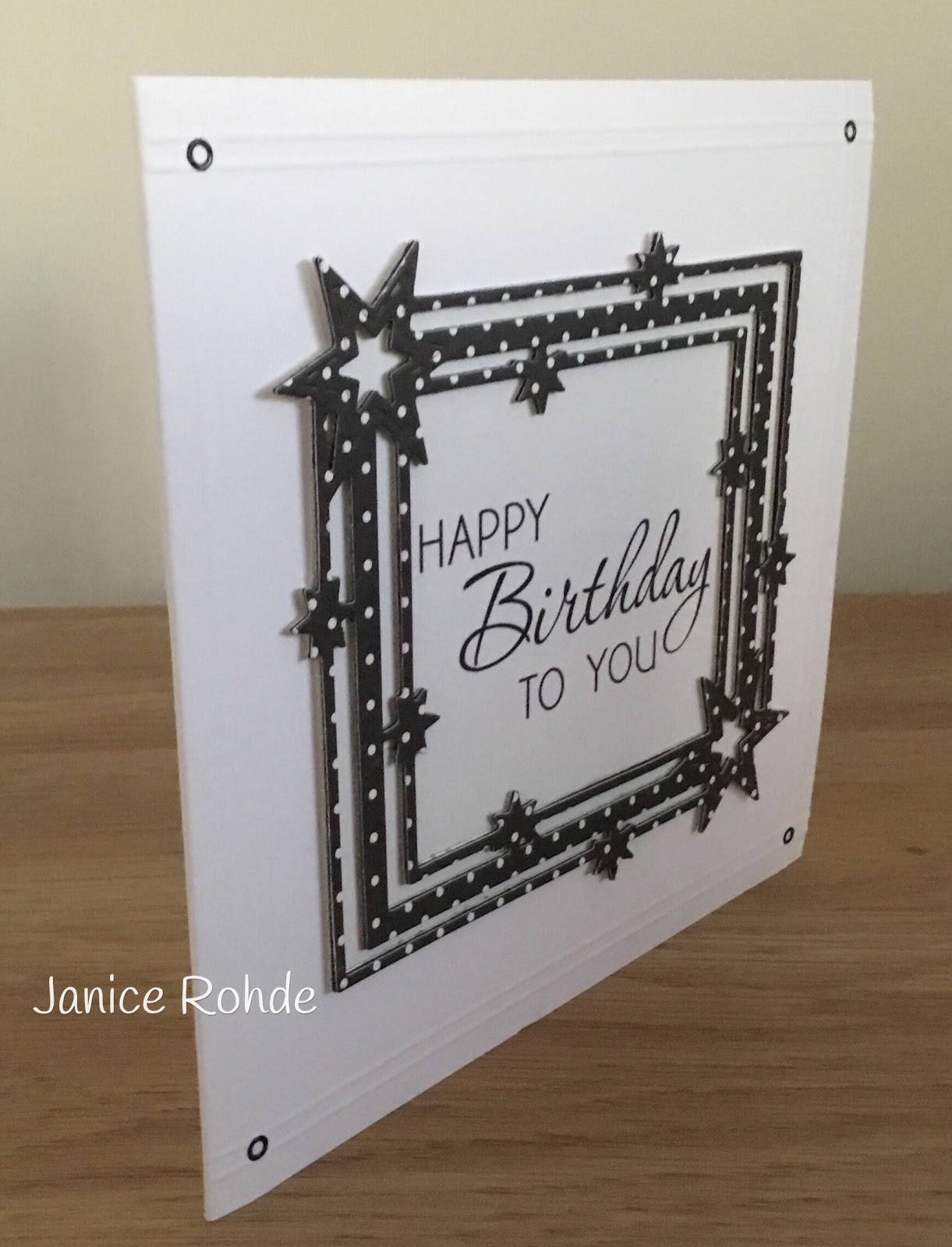 My Craft Room Makes: A 'Clean and Simple' Male Card