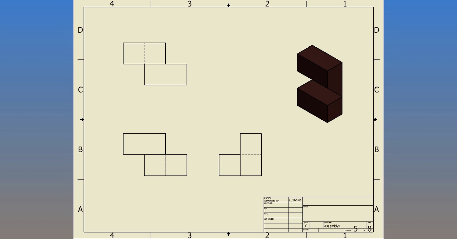 Grant Donahue's Engineering Portfolio : IED Project 2: Puzzle Cube