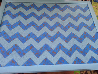 Sew it Seams by the Sea: DIY - Chevron Bulletin Board
