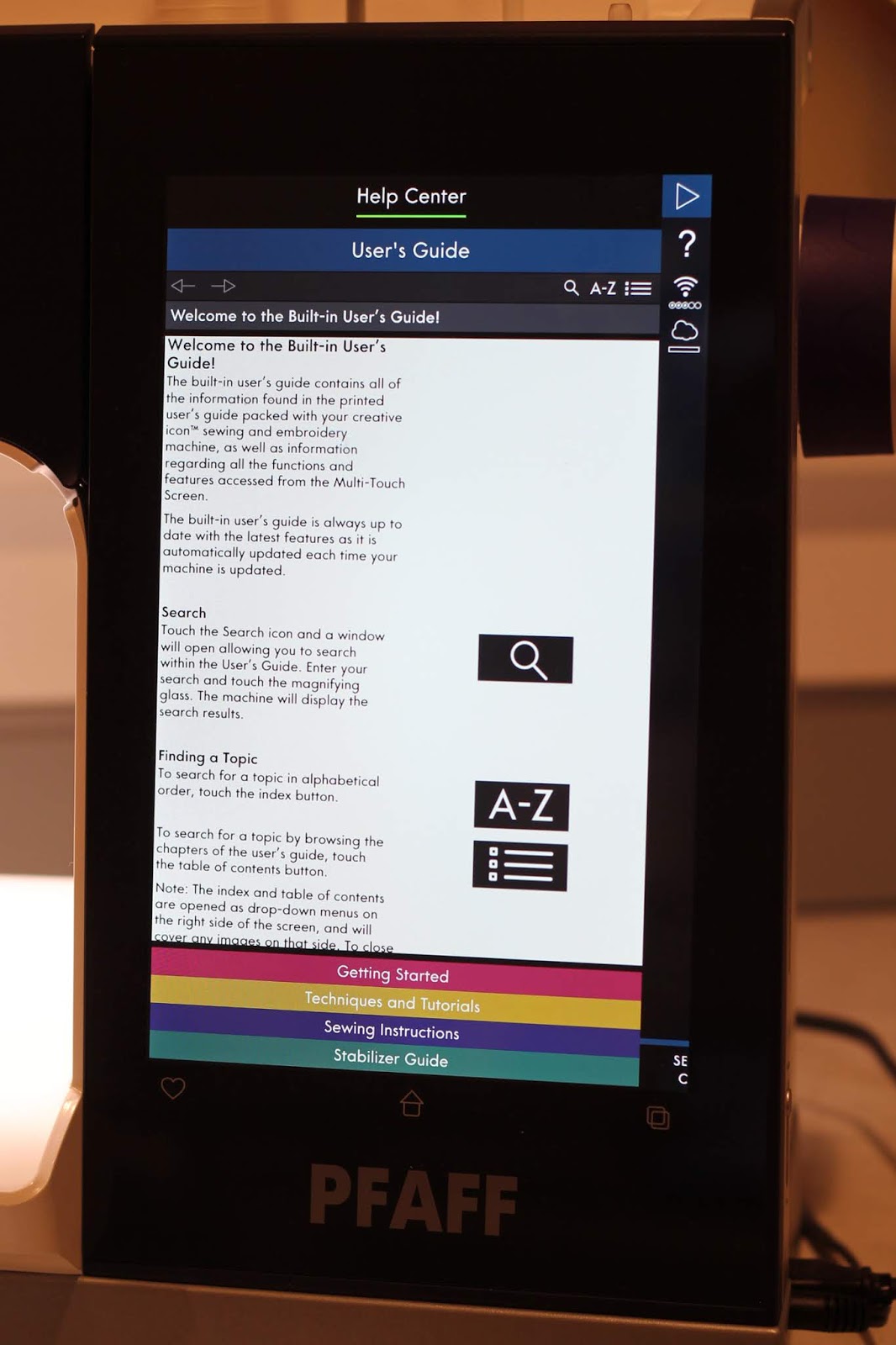 Girls in the Garden: How I Love the Pfaff Creative Icon