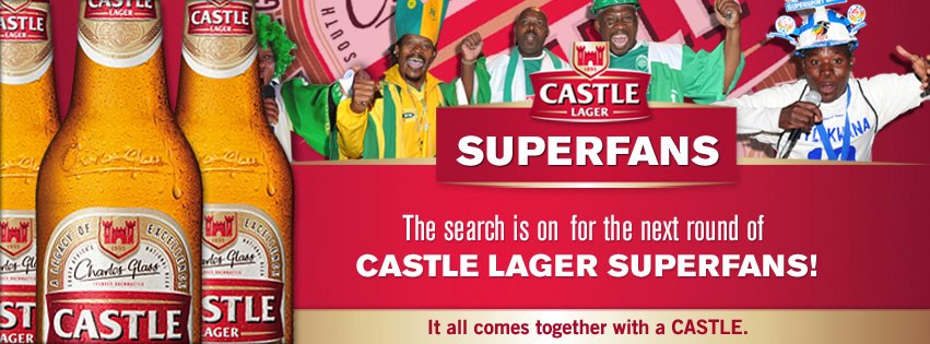 Castle Lager SuperFan - Win Beer for a Year | DISKIOFF