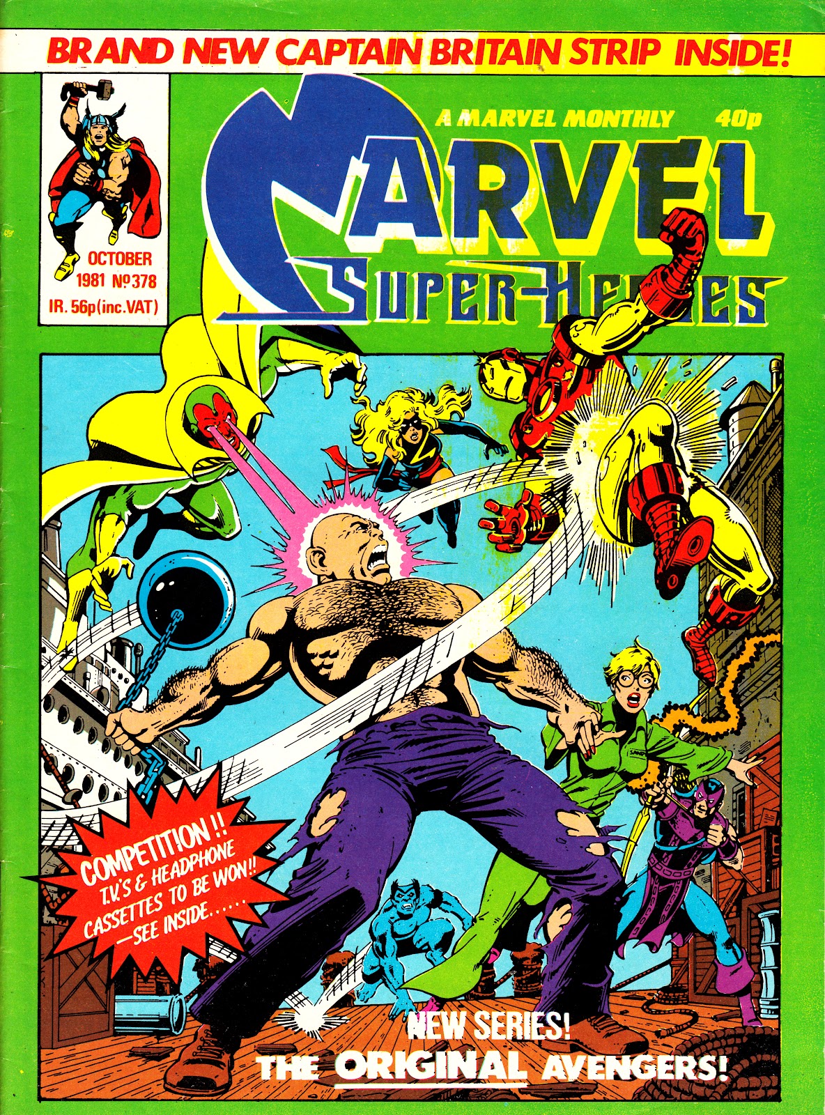 STARLOGGED - GEEK MEDIA AGAIN: 1981: MARVEL SUPERHEROES - PART THREE ...