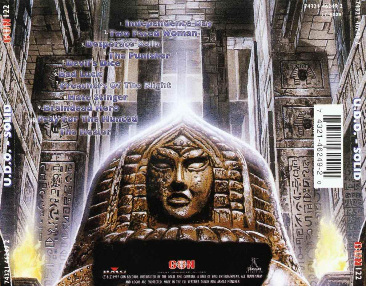 WHERE METAL RULES: U.D.O. - SOLID (1997)