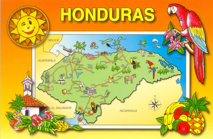 Mundo Colonial: HONDURAS MUNDO COLONIAL WALB Y OIMN