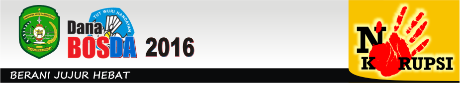 BOSDA KUTAI KARTANEGARA: Permohonan Pencairan Dana BOSDA 2016