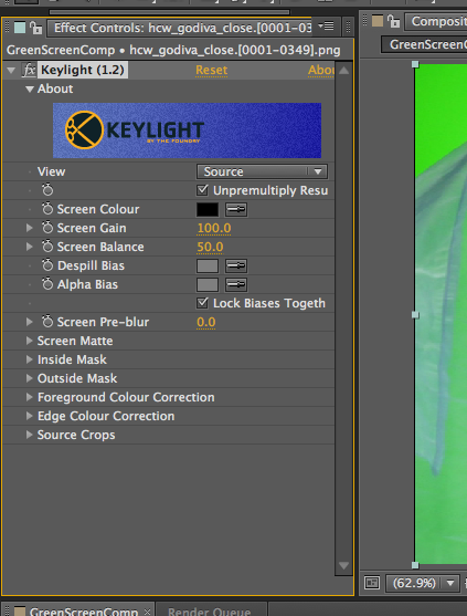 Digital Media Workshop: How to Key a Green Screen Shot With After Effects