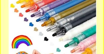 Craft Supplies: Painting Pen Set for Crafts