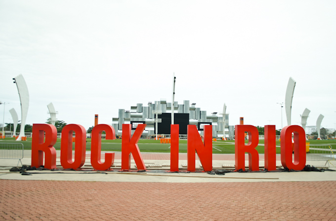 Cidade do Rock está quase pronta para o Rock in Rio; veja fotos exclusivas