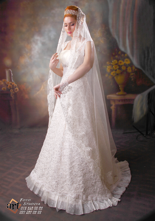 "ART FOTO STUDİYA" BAKU: Gelin şekilleri, [Gəlin paltarı] və saç düzümleri