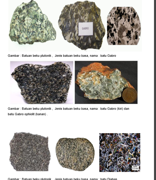 Batuan Intrusi / Batuan Plutonik - Our Akuntansi