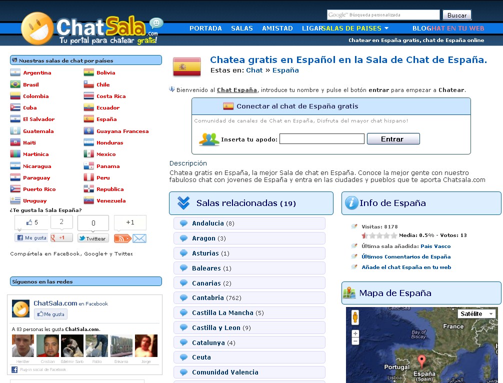 Sitios De Chat Gratis En Espana - www c