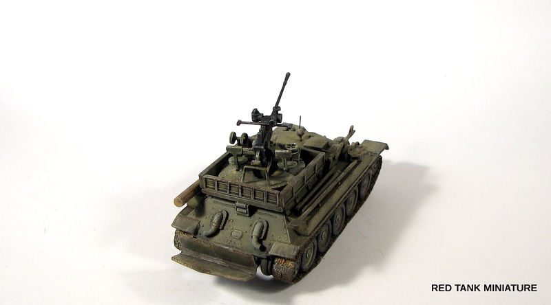 Gulumik Military Models: T-34 ARV with 37mm AA SP gun 1/72
