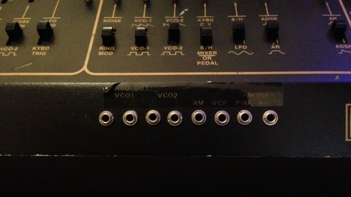 MATRIXSYNTH: Custom ARP ODYSSEY Desktop Unit with Patch Points SN 0044