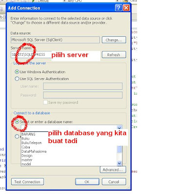 Wisnu Jati Wijaya: Cara Koneksi Database SQL Server ke VB.net
