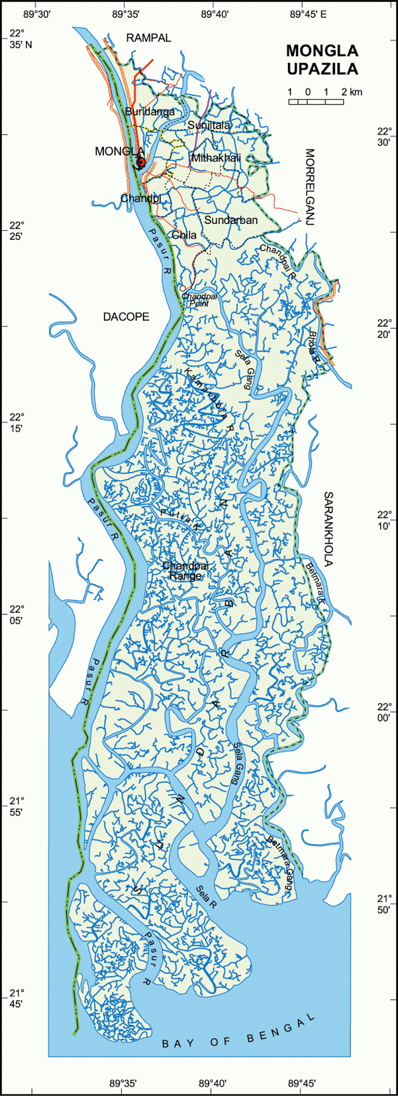 Mouza & Land Use Maps of Mongla Upazila, Bagerhat, Bangladesh - Tourism ...