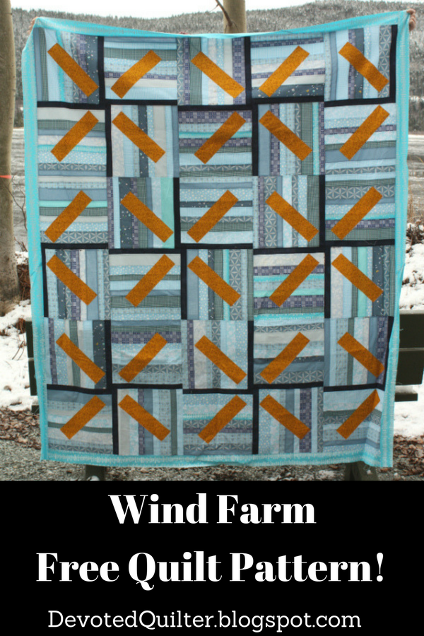 Devoted Quilter: Free Wind Farm Quilt Pattern