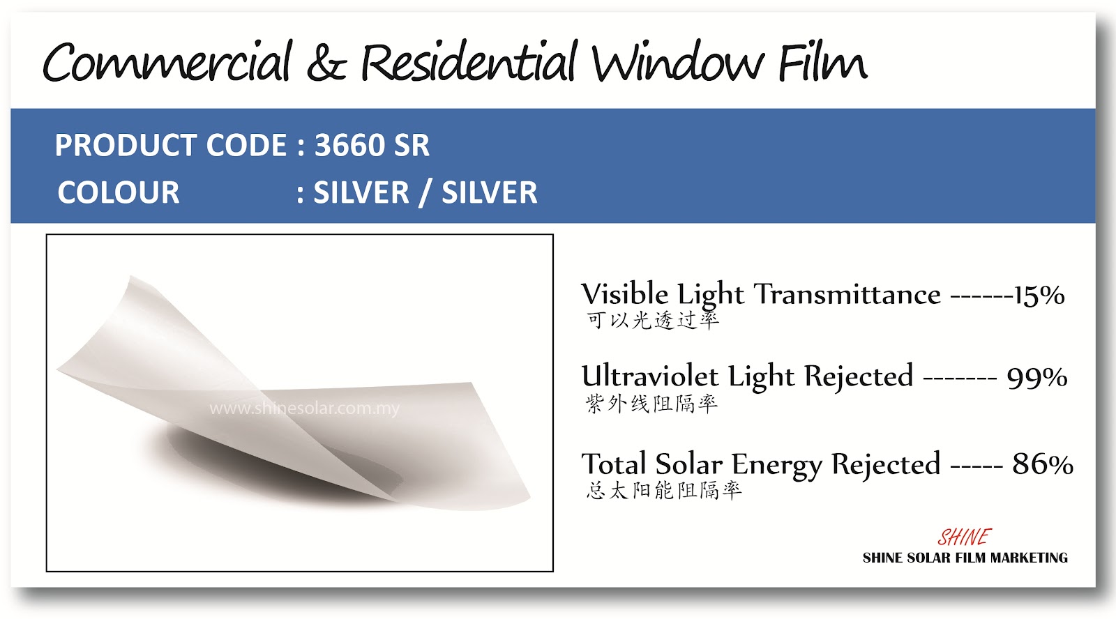 Shine Solar Film Marketing