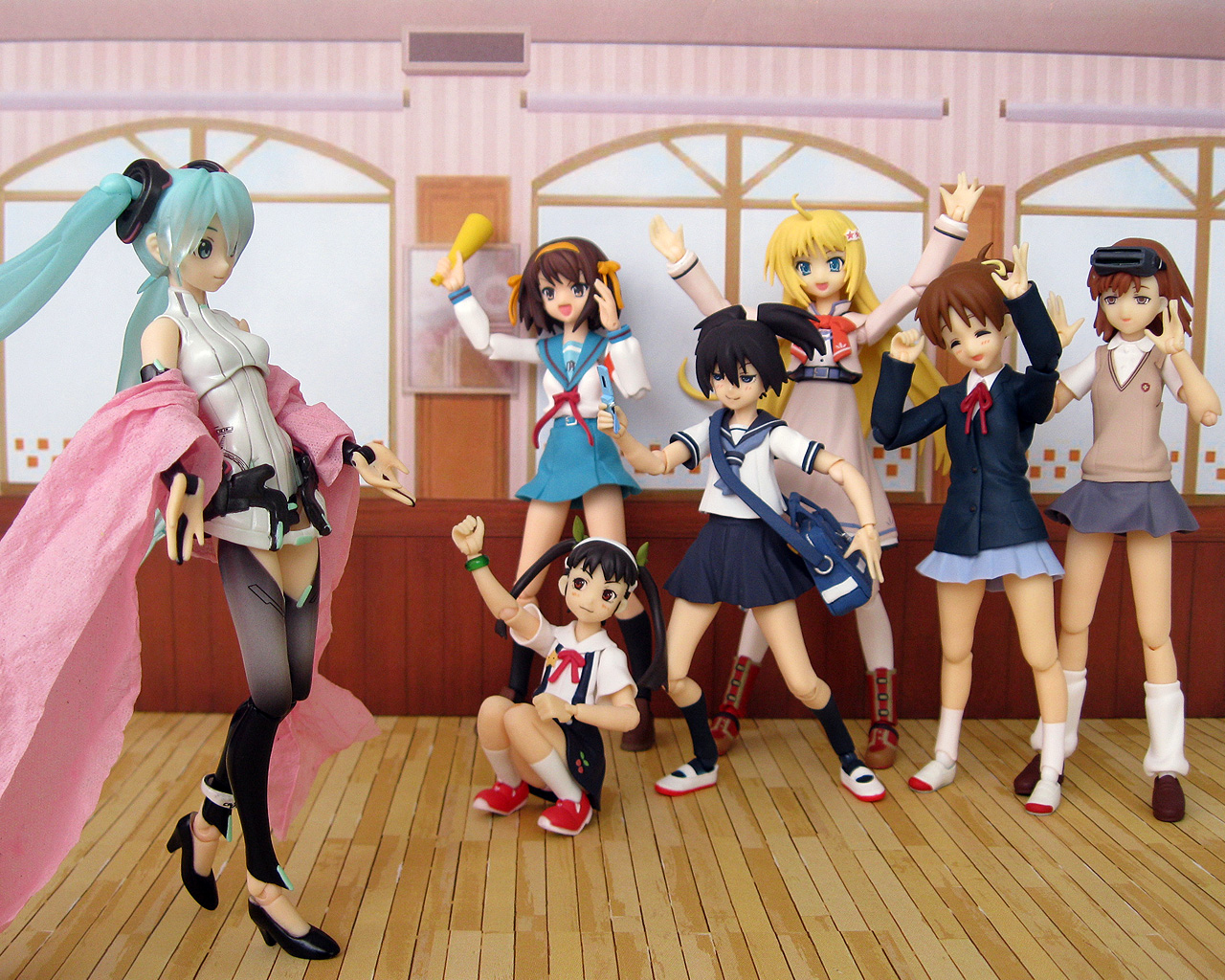 world of klaymore: figma Miku Append