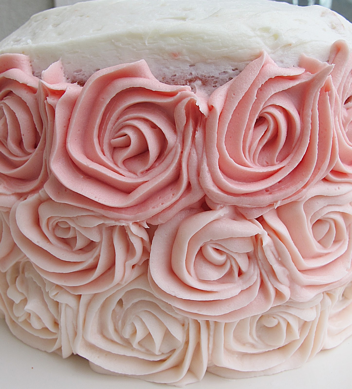 Ombre Rose Cake - Purple Chocolat Home