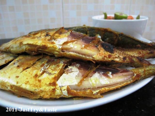 Resep Kembung Bakar dengan Sambal Segar Gandaria | Just Try & Taste