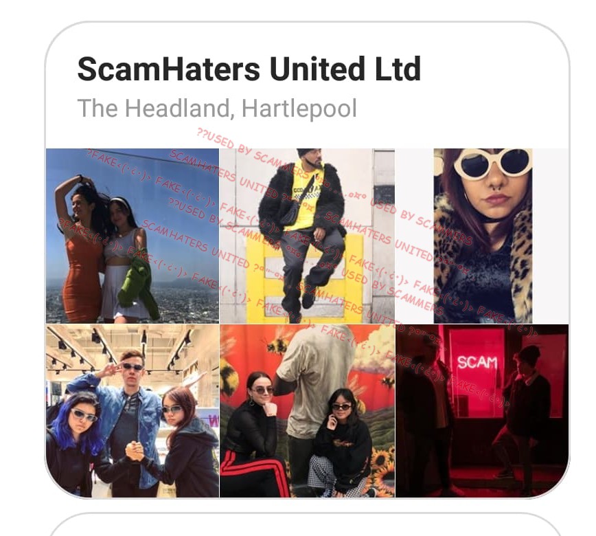 ScamHaters United .. Visit us also on Facebook and Instagram : SCAMMERS ...