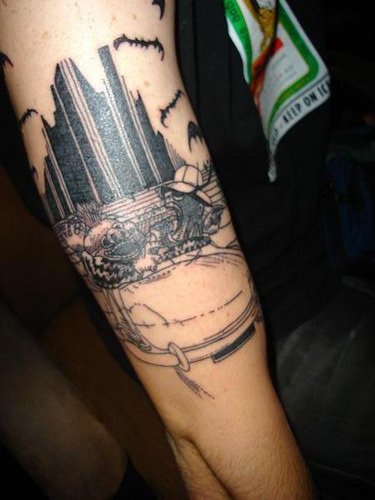 Street Arm Tattoo ~ Arm Tattoo Ideas #62